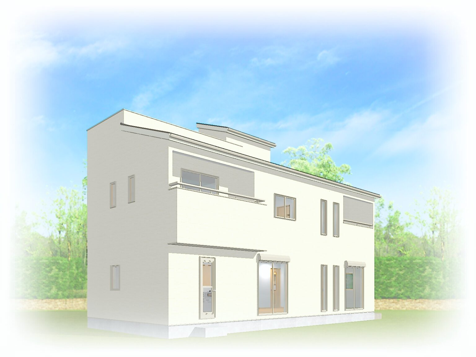 間取り・家づくりのシミュレーション|2階建て 4LDK+WIC+SIC 間口:東 5,460㎜ | 首都圏 2120万円 | 注文住宅・家を建てるなら一建設株式会社